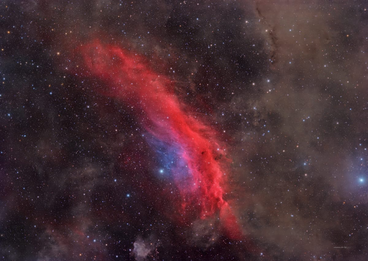 California Nebula (NGC 1499/Sh2-220) widefield - Astrophotography by ...