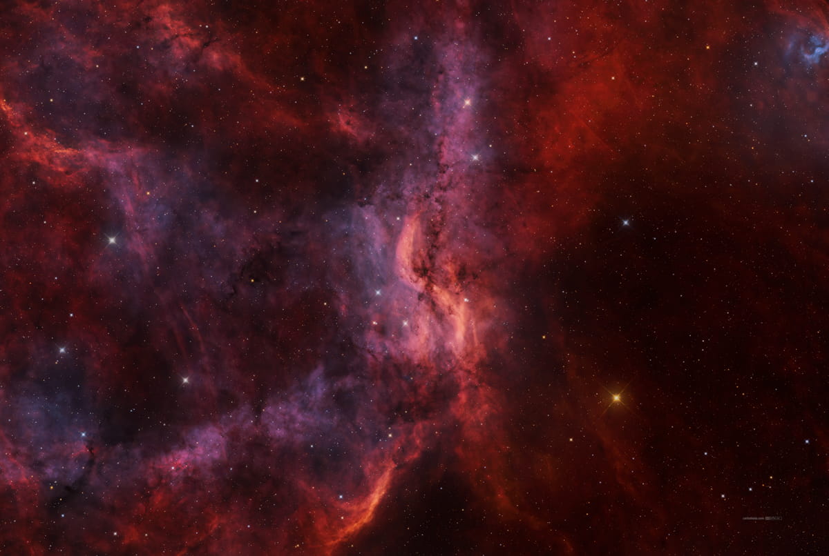 Propeller Nebula Simeis 57 (DWB 111) - Astrophotography by Carballada